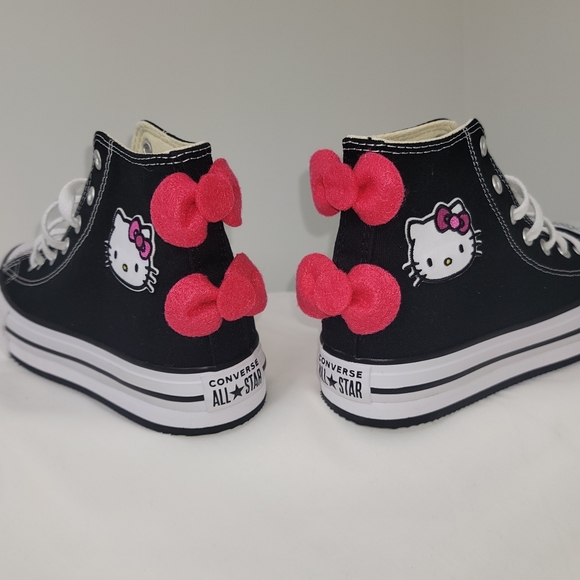 Converse | Shoes | Converse Girls Chuck Taylor All Star High Top Custom ...